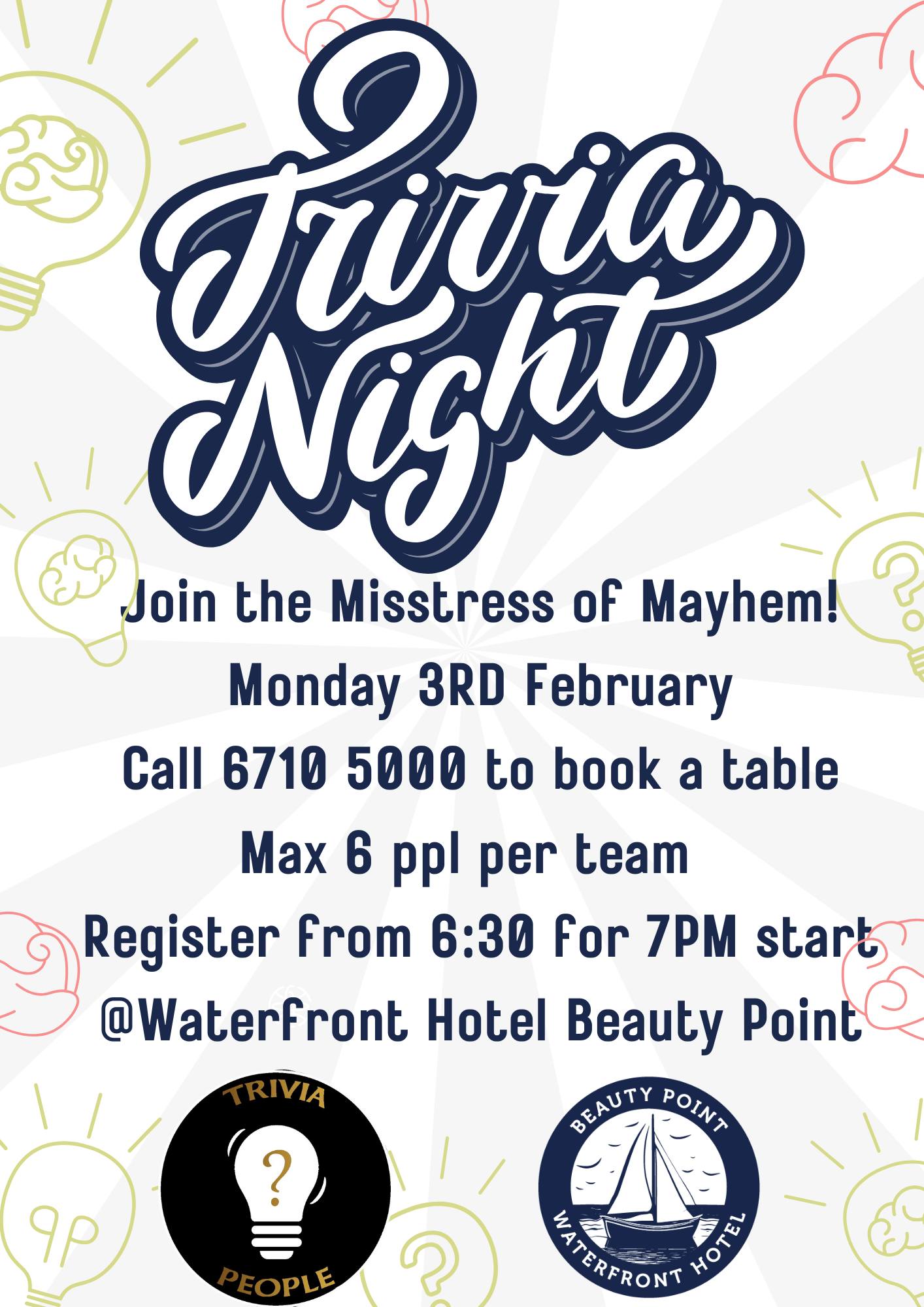 Beauty Point Hotel :: Events